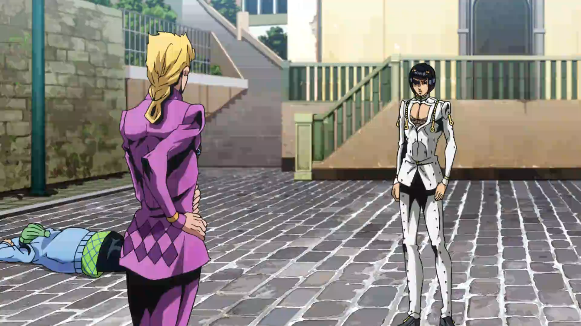[erai Raws] Jojo No Kimyou Na Bouken Ougon No Kaze 03 [1080p